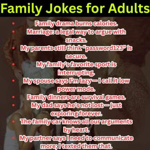 400+ Family Jokes Clean, Funny and Heartwarming 2026
