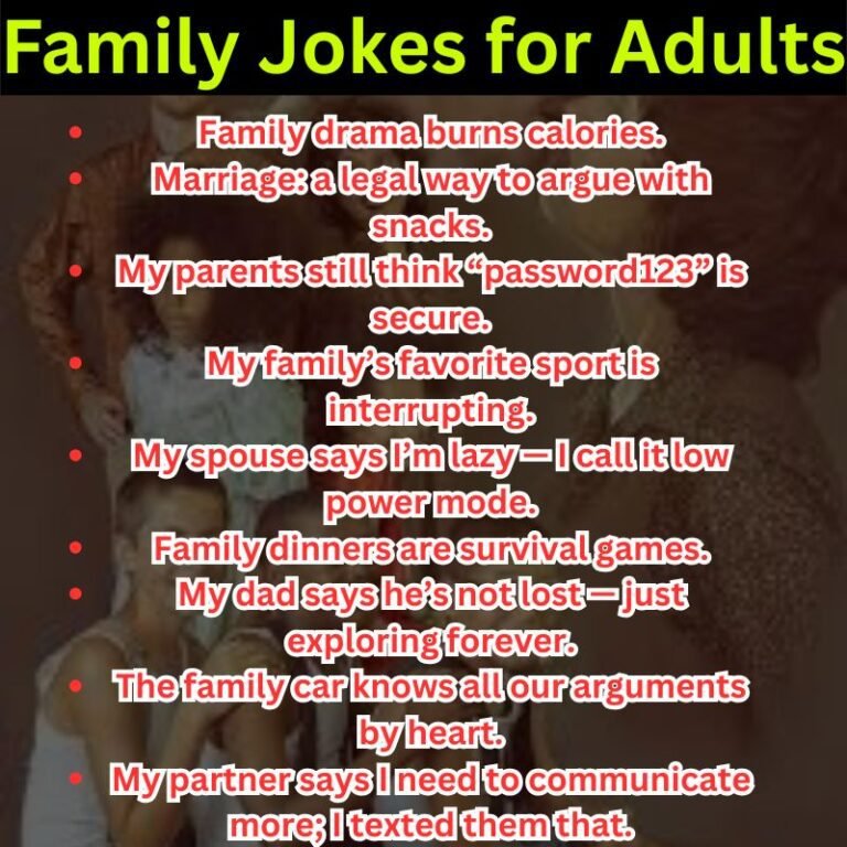 400+ Family Jokes Clean, Funny and Heartwarming 2026