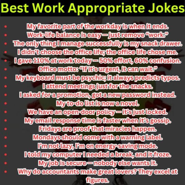500+ Work Appropriate Jokes That Keep Teams Smiling 2026