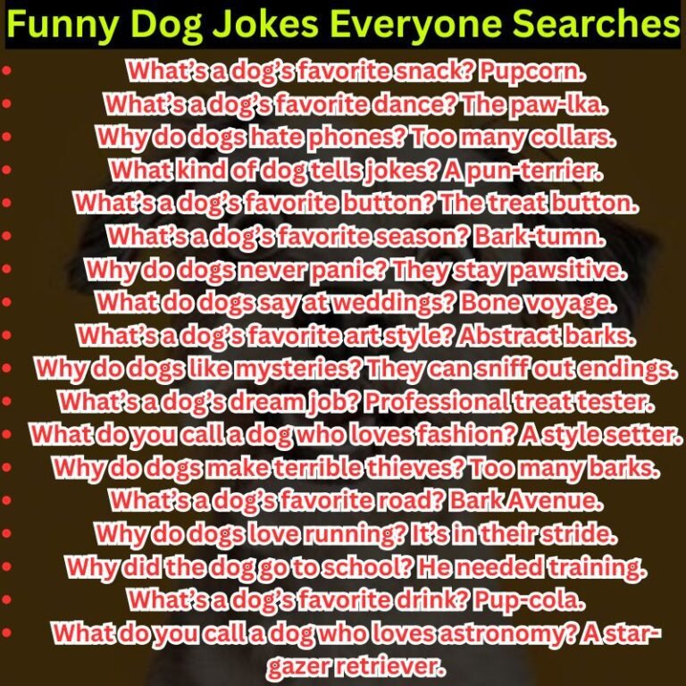 550+ Jokes About Dogs: Funniest Laughs for Pet Lovers 2026